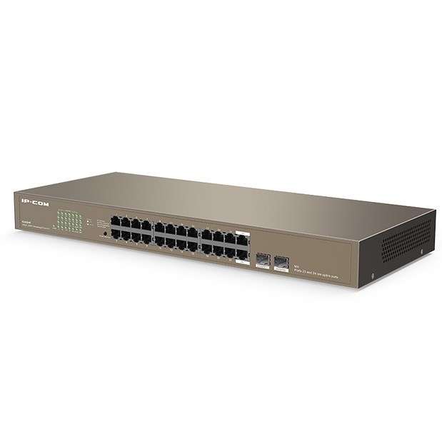 IP-COM G1024F 24 Port Yönetilemez +2SFP Switch - Msk Global